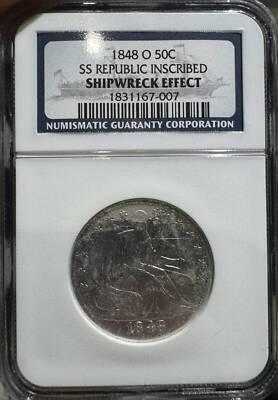 1848 O SS Republic Shipwreck Effect NGC - SS REPUBLIC | eBay