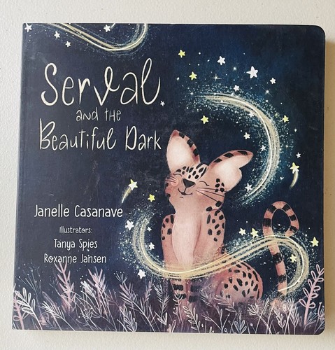 Janelle Casanave Serval and The Beautiful Dark (Hardback) Cat Animal | eBay