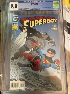 Superboy #9 CGC 9.8 1st Apperance of King Shark Suicide Squad | eBay
