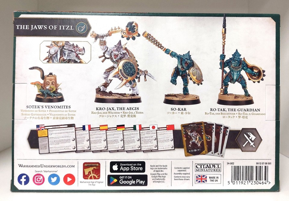 Warhammer Underworlds THE JAWS OF ITZL single models | eBay