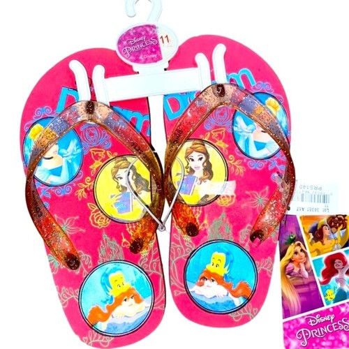 Disney Princess pink flip flops new with tags size 11 | eBay