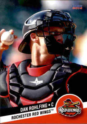 2014 Rochester Red Wings Choice #24 Dan Rohlfing St Louis Missouri ...