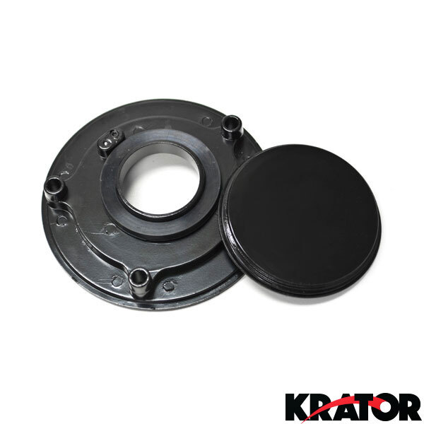 Black Keyless Gas Cap Logo Twist Off Fuel Tank Cap For 2004-2009 Suzuki ...