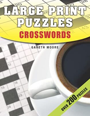 Large Print Puzzles: Crosswords, Moore, Gareth | eBay Australia