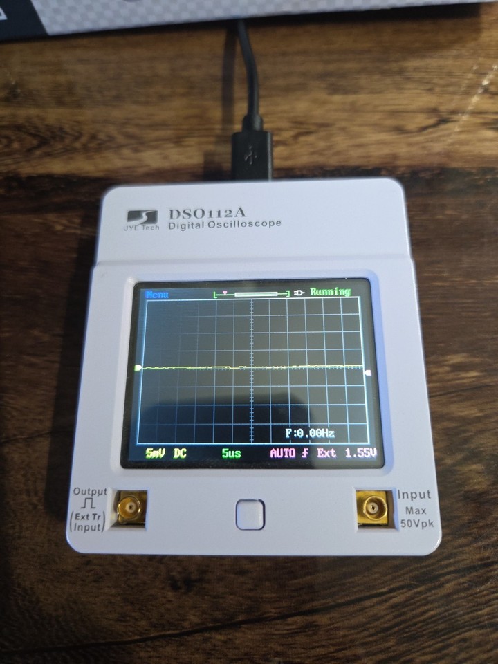 JYETech DSO Coral Pocket Battery-Powered Oscilloscope With Touch Panel ...