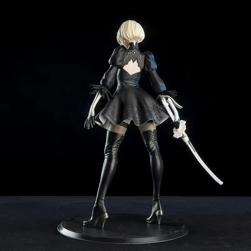 Yorha Nier Automata 2B Figure Deluxe PVC Action Model 28CM Toy ...