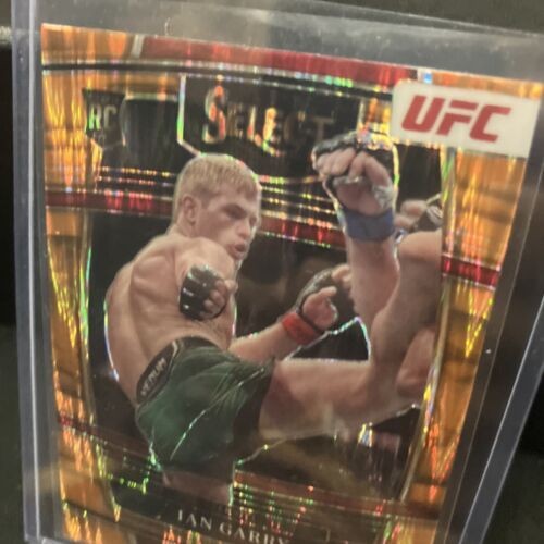 Orange Flash Holo 2022 Panini UFC Select Ian Garry Rookie #51 Concourse ...