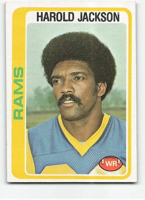 1978 Topps #105 Harold Jackson EX Excellent LA Rams 115130 | eBay