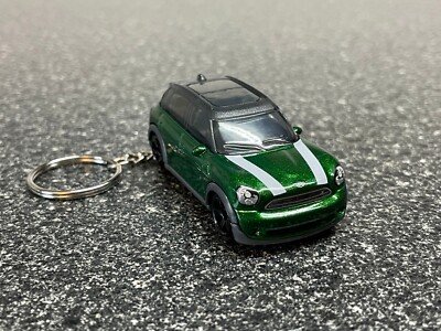 Mini Cooper Countryman Keychain Cooper S Green Hot Wheels Matchbox | eBay