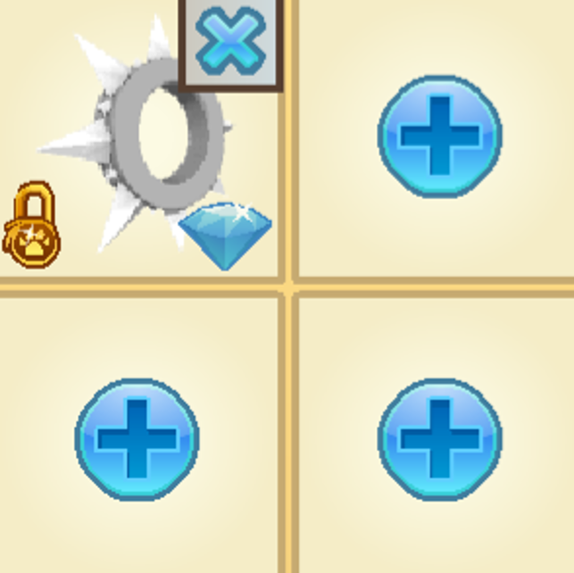 Animal Jam Classic AJ AJC First Gen Silver Spiked Spike Collar Item ...