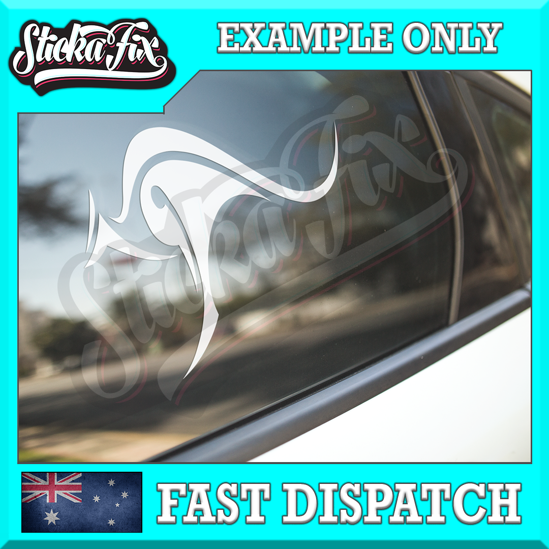 Kangaroo 300mm 4X4 car vinyl STICKER funny DECAL 4WD Australia Aussie ...