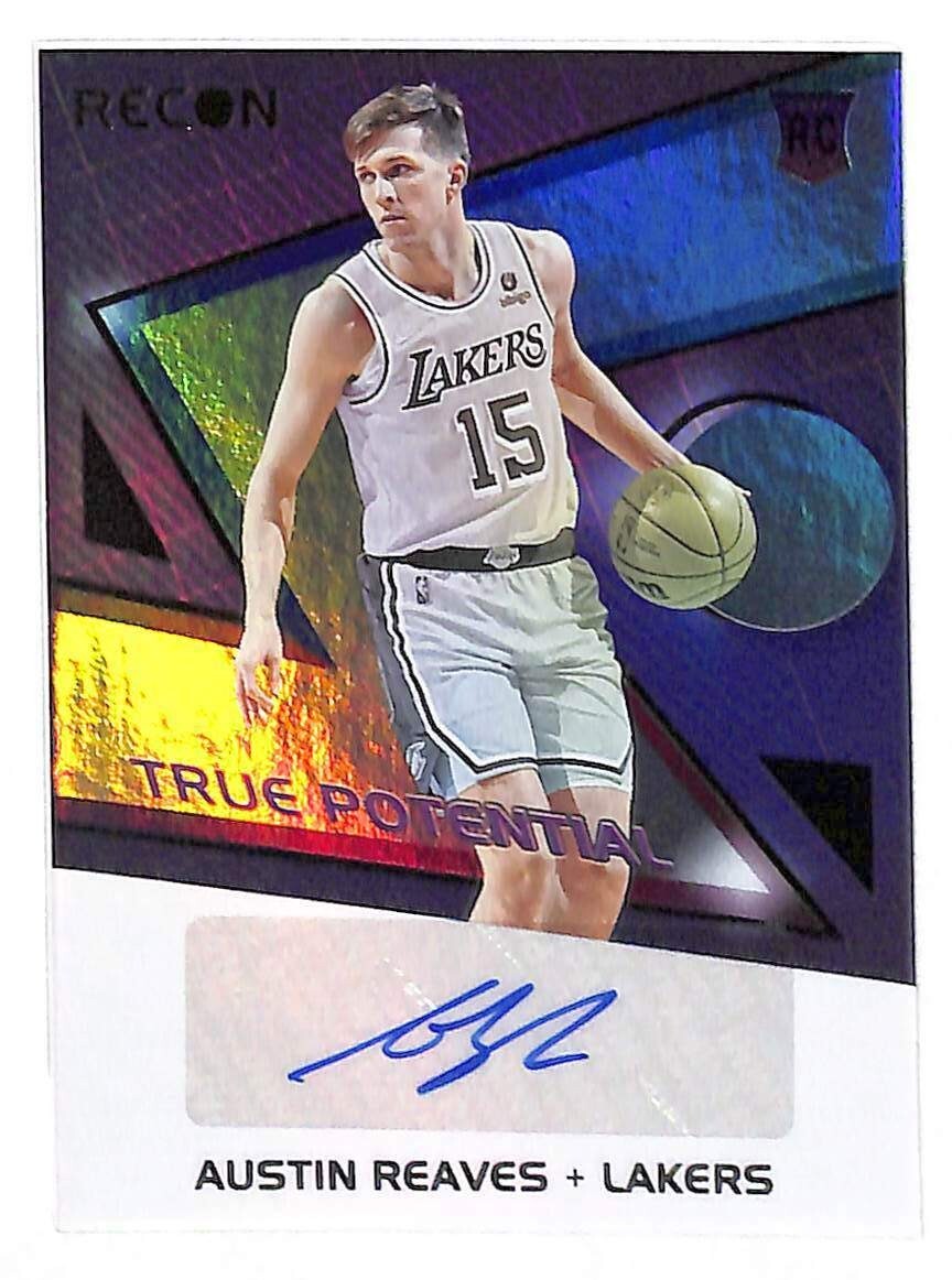 Austin Reaves Los Angels Lakers 2021-22 Panini Recon ATPS-ARV Auto ...