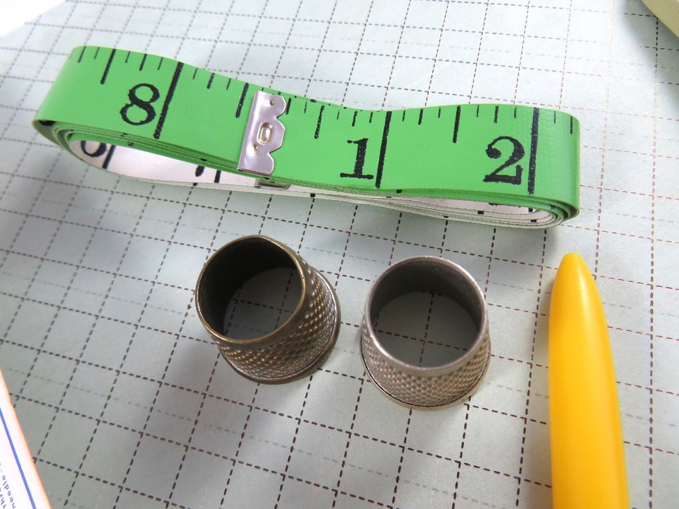 Vintage Home Economics Class Sewing Starter Kit Mixed Lot Used Partial ...