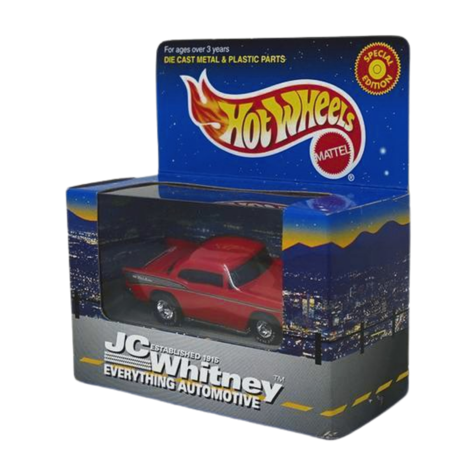 2000 HOT WHEELS JC WHITNEY #28397 RED '57 CHEVY LIMITED EDITION New in ...