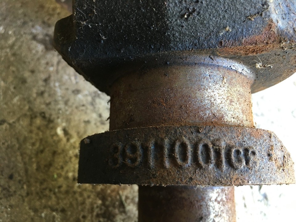 SBC Small block chevy large journal 327 crankshaft, stock rods/mains ...