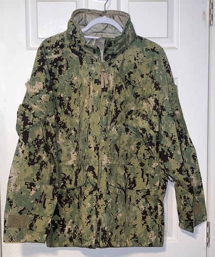 NWU Gore-Tex ECWCS TYPE III Parka USN AOR2 Jacket Navy Seal Medium ...