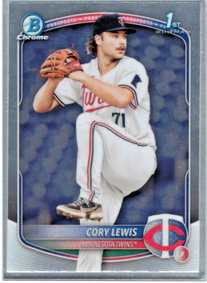 2025 Bowman Chrome Cory Lewis #BCP-128 Minnesota Twins | eBay
