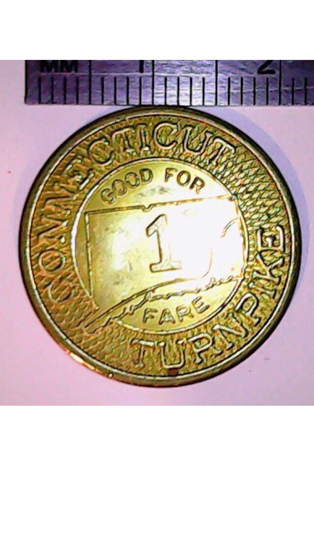 Connecticut Turnpike Transit/Toll Token | eBay
