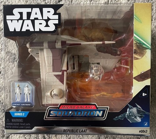 Star Wars Micro Galaxy Squadron Series 2 Republic Attack Gunship (LAAT ...