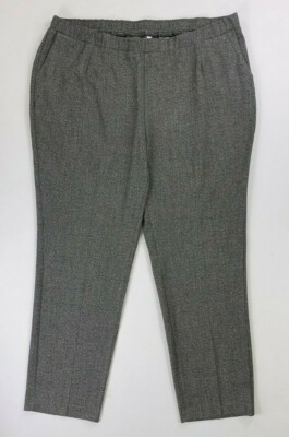 Women's Allison Daley Plus Straight Classic Fit Pull On Pants Size 22WR ...
