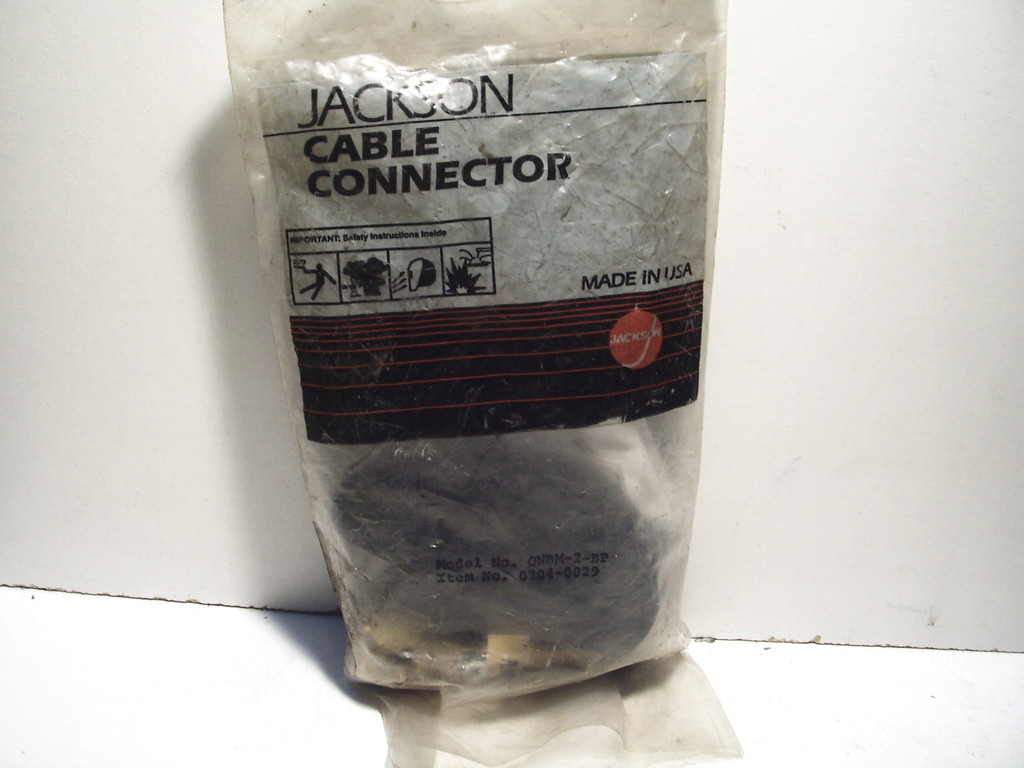 JACKSON QNBM-2-BP NEW! QUANTITY! QUIK-TRIK CABLE CONNECTOR | eBay