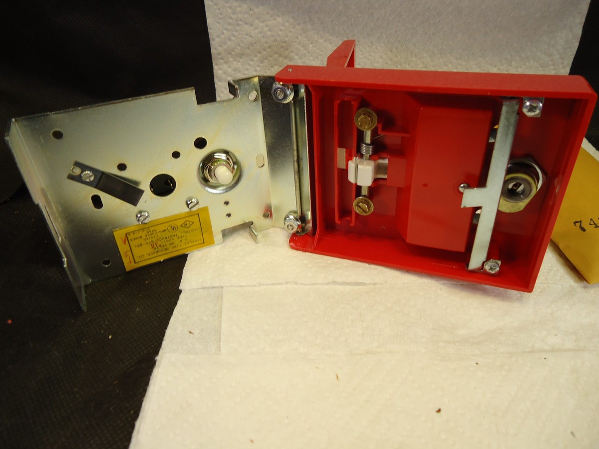 Simplex 425130 3a 30 V Fire Alarm Pull Station No Break Simplex Fire