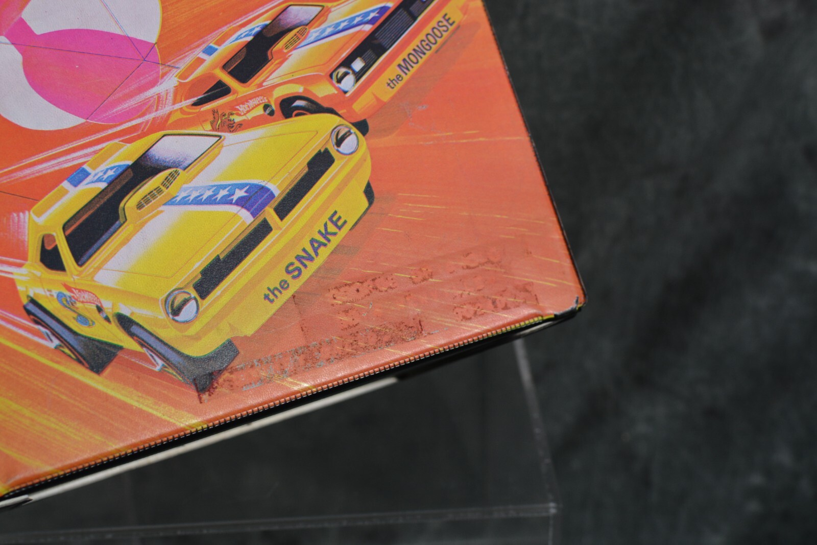 Vintage 69 Mattel Hot Wheels Snake & Mongoose Redline 4978 Collectors ...