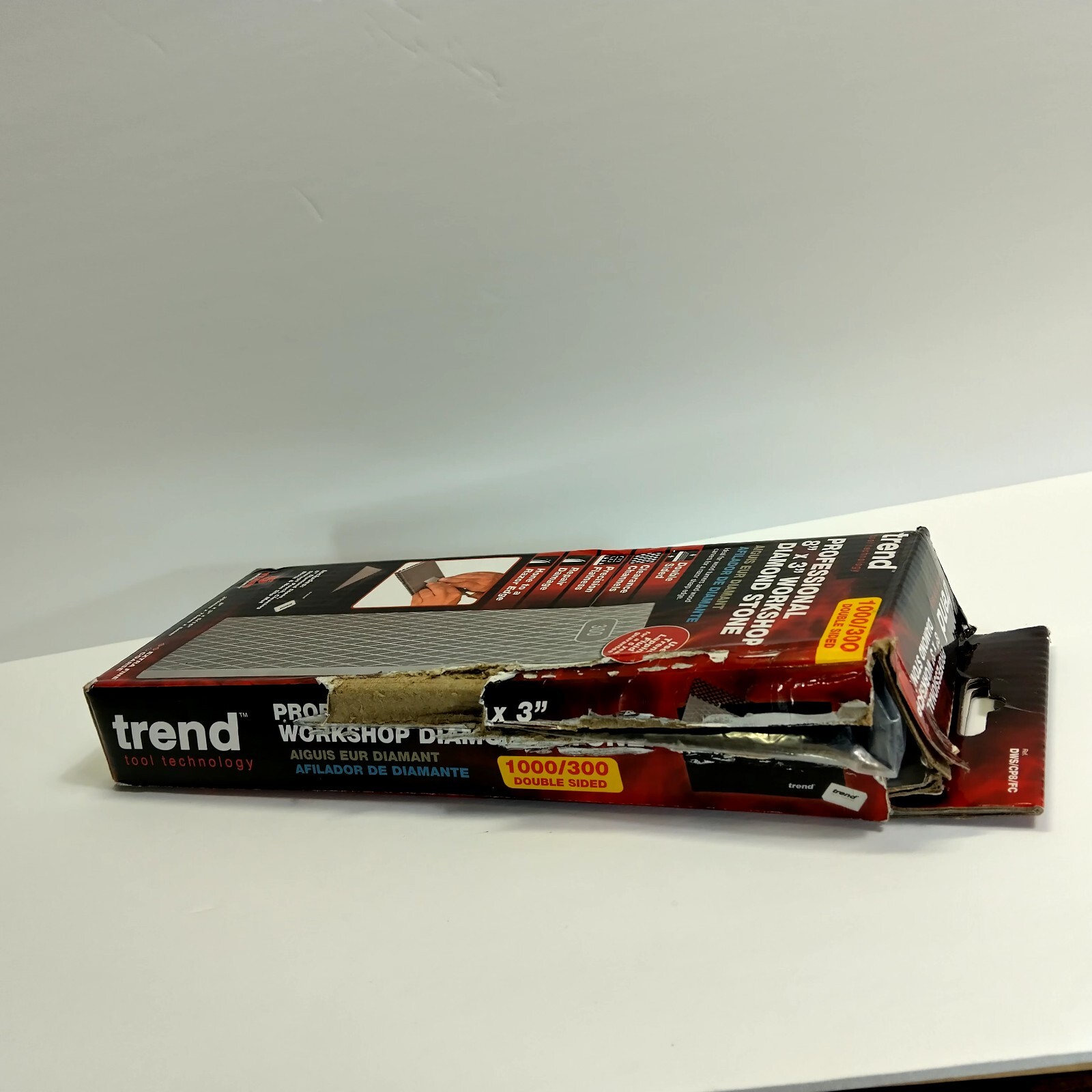 Trend DWS/CP8/FC Classic Double-Sided Diamond Sharpening Stone Extra ...