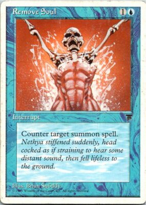 Remove Soul Magic The Gathering Legends Reprint Card Light Play X4 | eBay