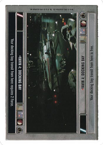 Yavin 4: Docking Bay (DS) - Premiere Unlimited - Star Wars CCG | eBay