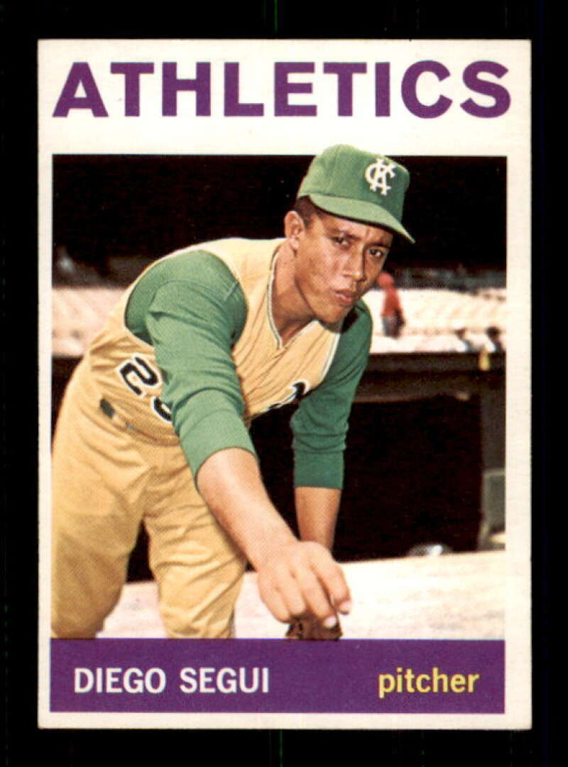 1964 Topps #508 Diego Segui EXMT/EXMT+ Athletics 536299 | eBay