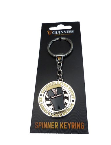 Guinness Pint Spinner Key Ring | eBay