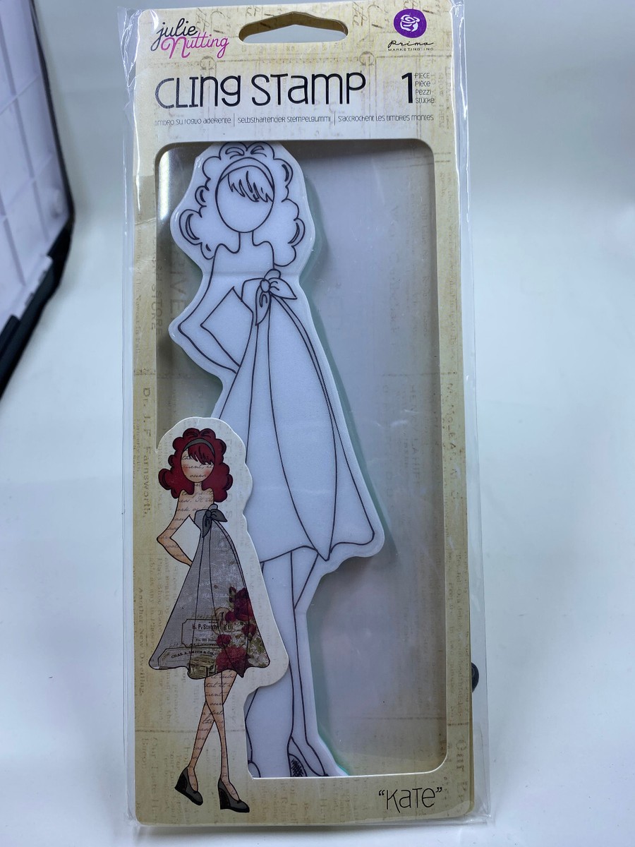 Mixed Media Doll Stamps New Julie Nutting Dolls – Prima Marketing