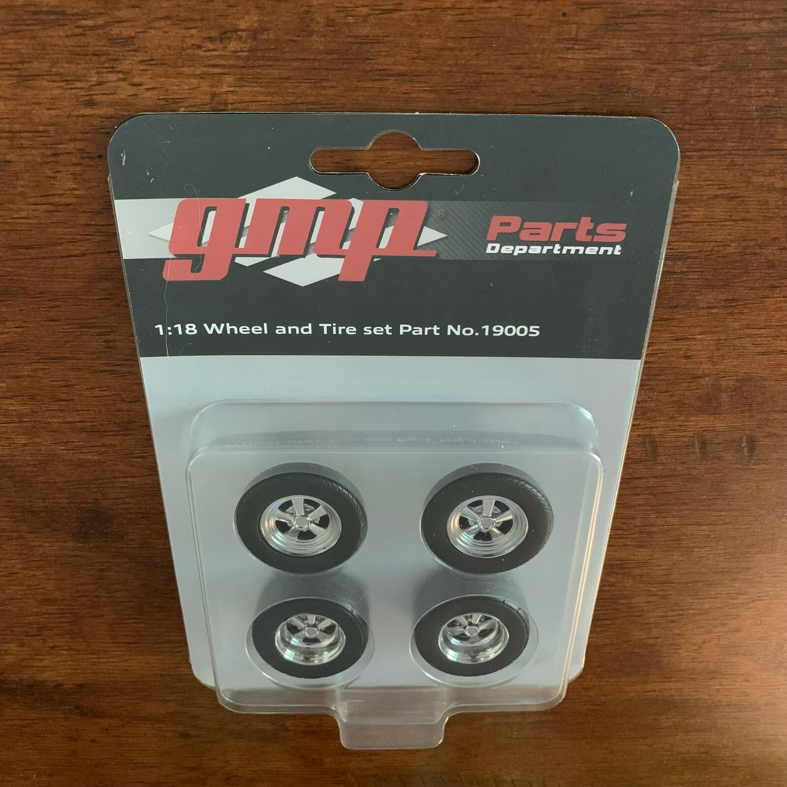 GMP 1 18 Scale 5-Spoke Muscle Car Wheel & Tire Pack 19005 & Ships for ...