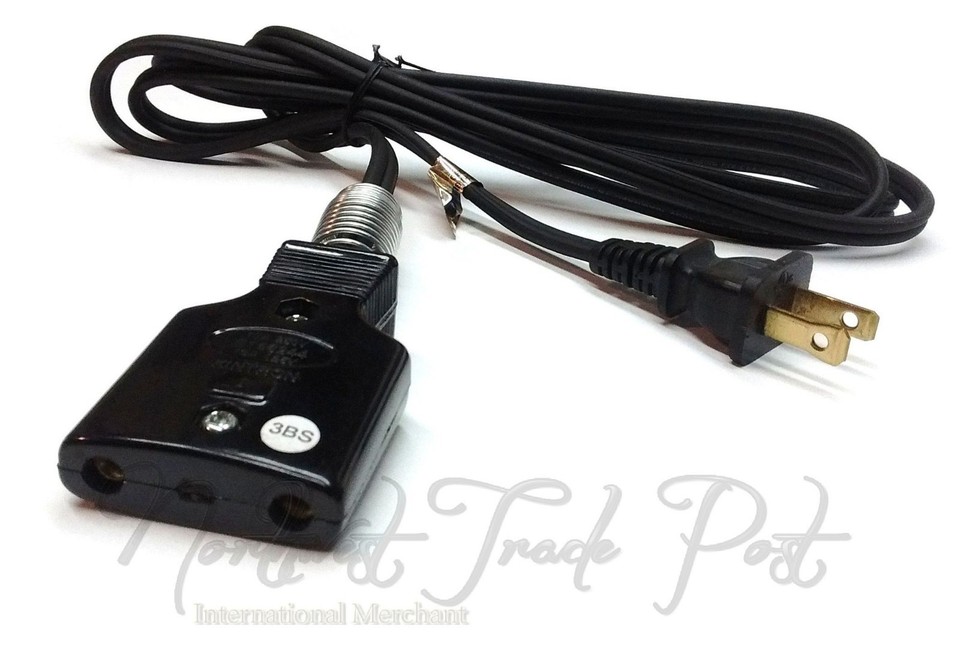Power Cord for Toastmaster Electric Smokeless Steak Broiler Model 5228 ...
