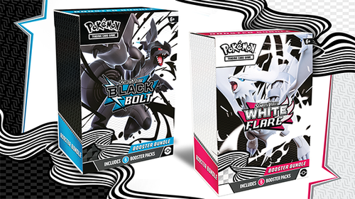 Pokémon TCG - PRESALE White Flair And Black Bolt Booster Bundle ...