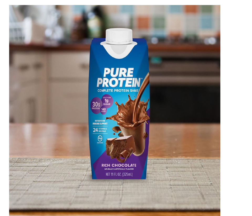 Pure Protein Chocolate Protein Shake 30g Complete Protein Ready to ...