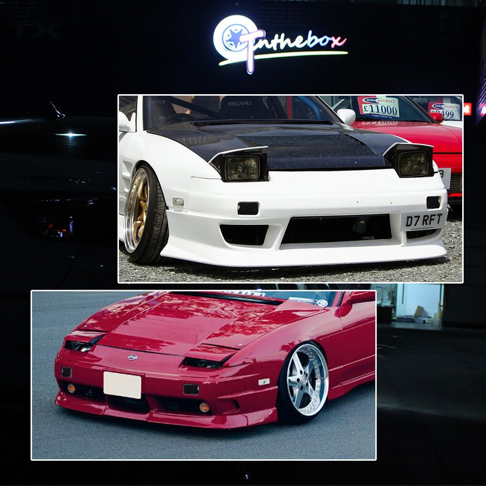 Front Position Turn Signal Lights Smoke For S13 NISSAN Silvia~180SX ...