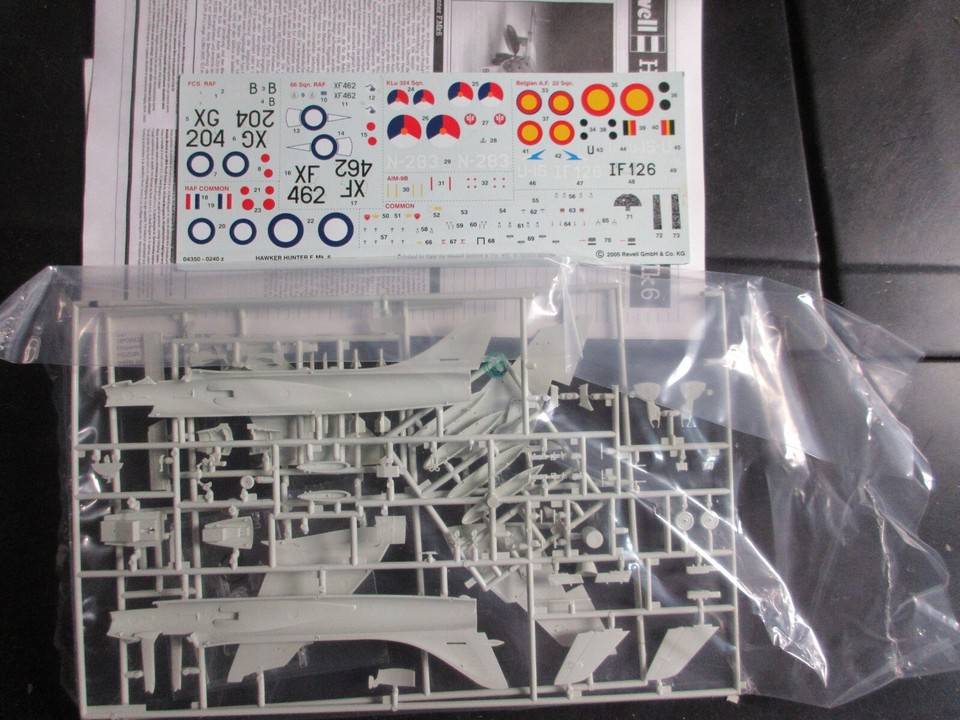 REVELL GERMANY 1/72 HAWKER HUNTER F.Mk.6 #04350 | eBay