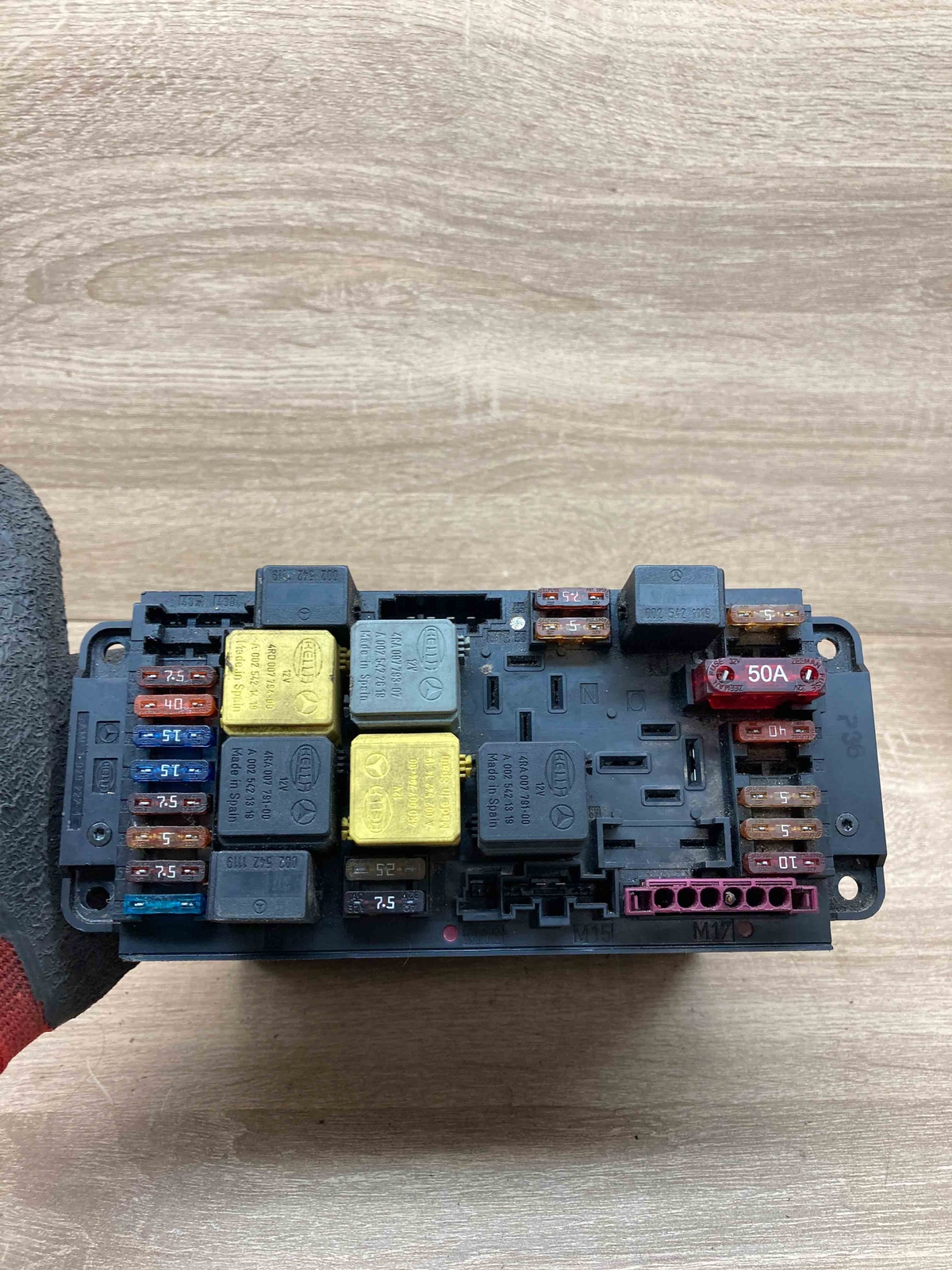 2035451601+5DK008485+50+Hella+Mercedes+Benz+W203+Fuse+Box+Sam+Module ...