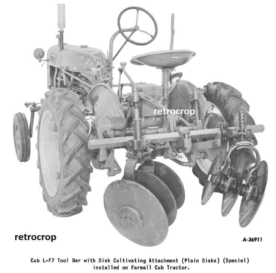 Row Builder Disc Farmall Cub Used Tractors » White's Farm Supply