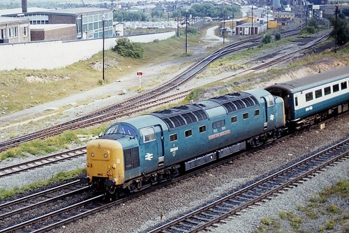 BRITISH RAIL Deltic 55004 Doncaster Rail Photo | eBay