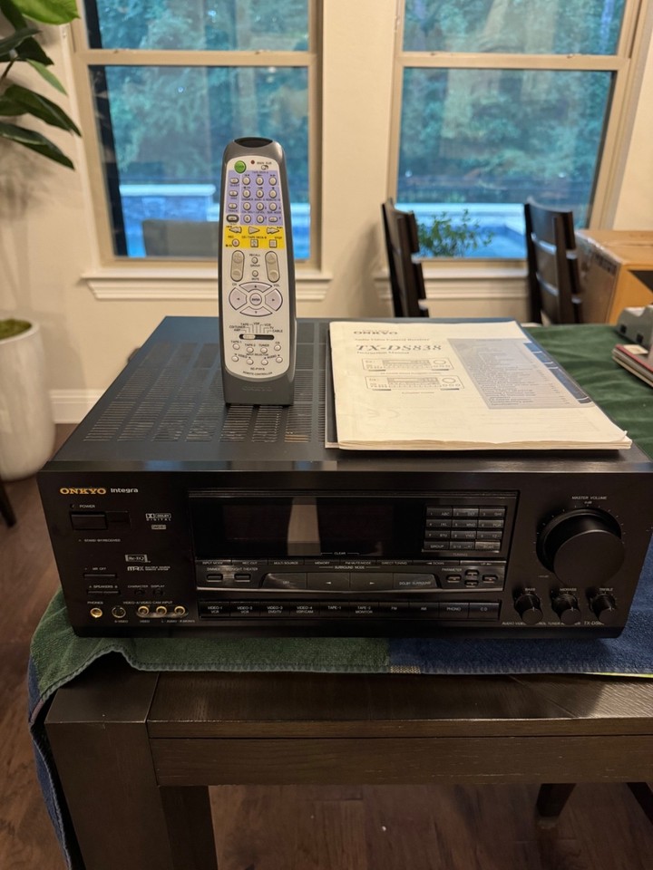ONKYO TX-DS838 Integra AV Stereo Receiver Surround | eBay