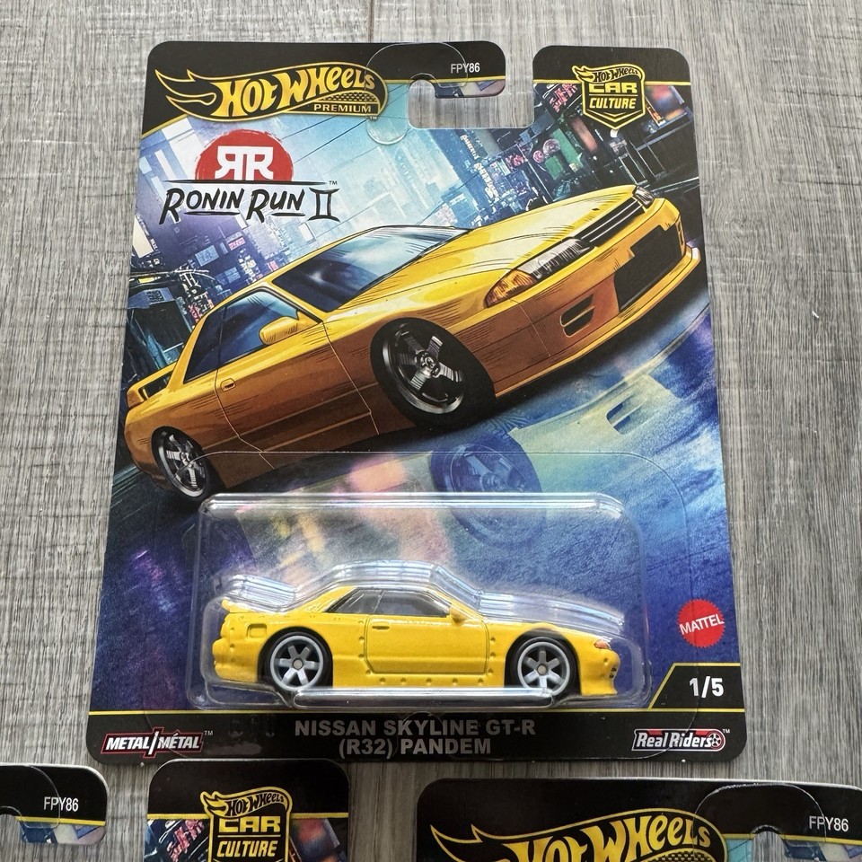 Nissan Skyline GT-R R32 * 2025 Hot Wheels Car Culture RONIN RUN 2 (Lot ...