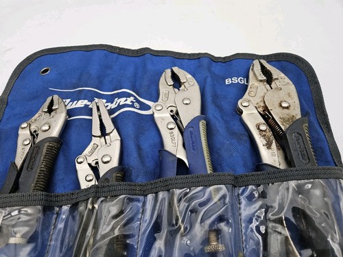 Blue Point 4pc Soft Grip Locking Pliers | eBay