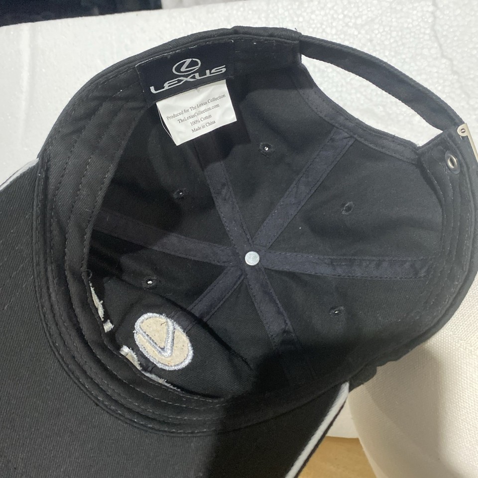 Lexus Adjustable Baseball Cap Hat Strap Back Silver Embroidery Logo ...