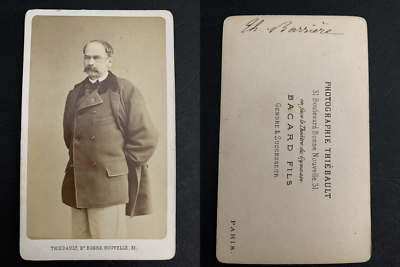 Thiébault, Paris, Théodore Barrière Vintage carte de visite, CDV. Louis ...