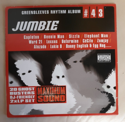 JUMBIE 2 LP #43 Reggae Dancehall Danny English Beenie Man Greensleeves ...