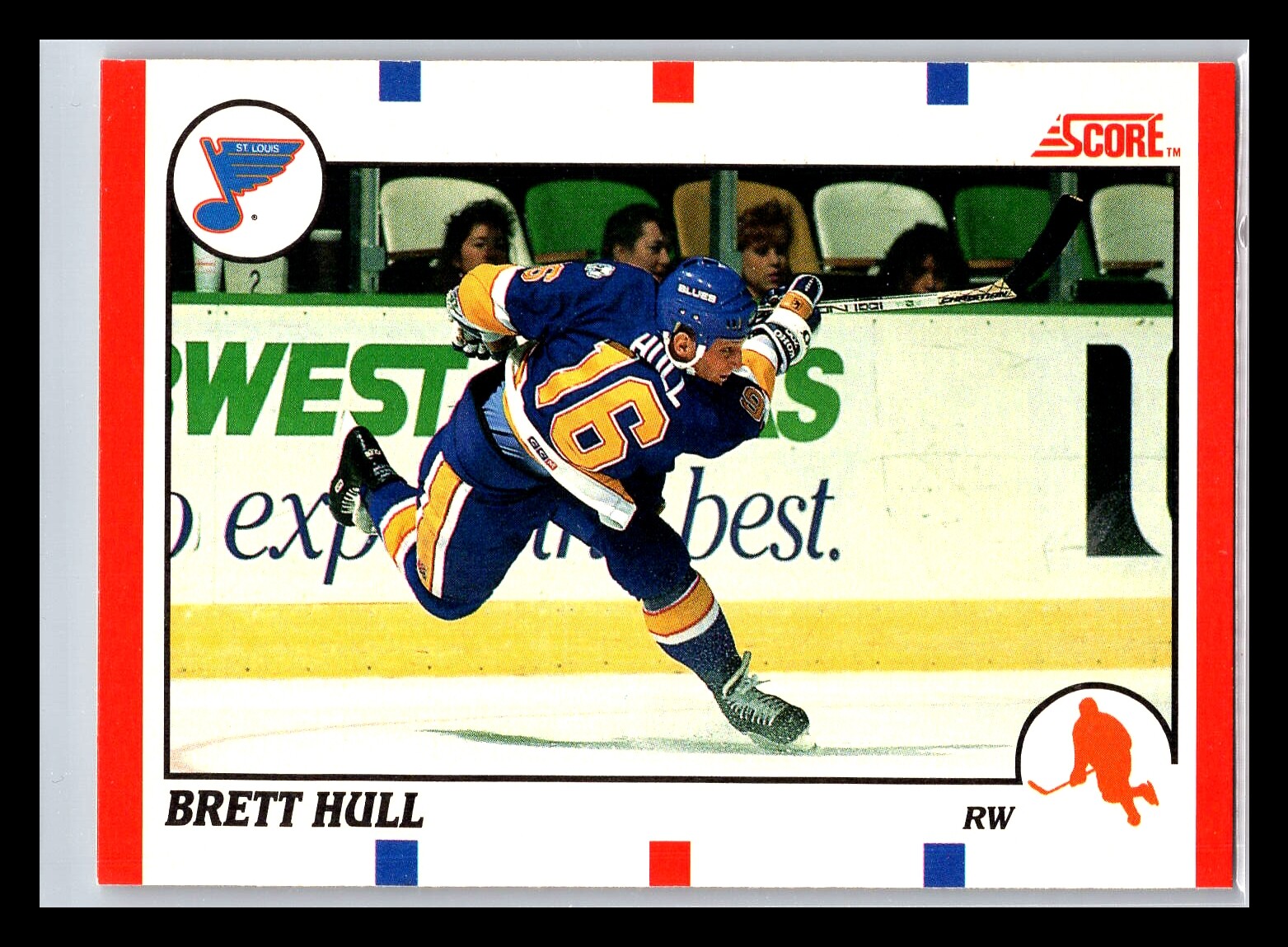 1990 Score Hottest/Rising Stars #100 Brett Hull | eBay