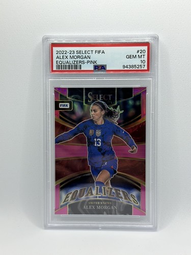 2022-23 Select FIFA Equalizers Alex Morgan Pink /25 PSA 10 | eBay